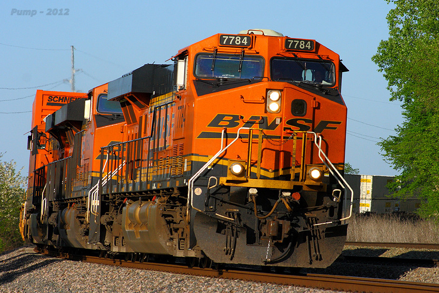 Westbound BNSF Intermodal Train